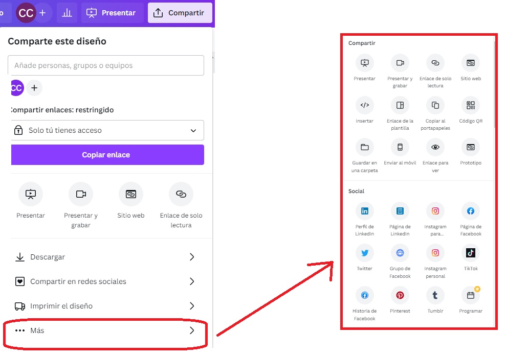 3.4 Compartir el trabajo realizado | HERRAMIENTAS DE PRESENTACIÓN Y ...