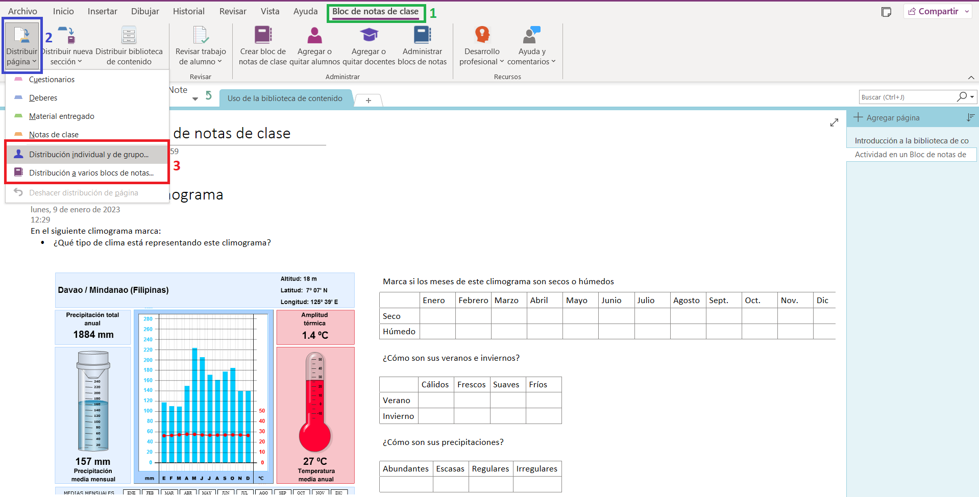2. OneNote: creación de portfolio digital para el alumnado ...