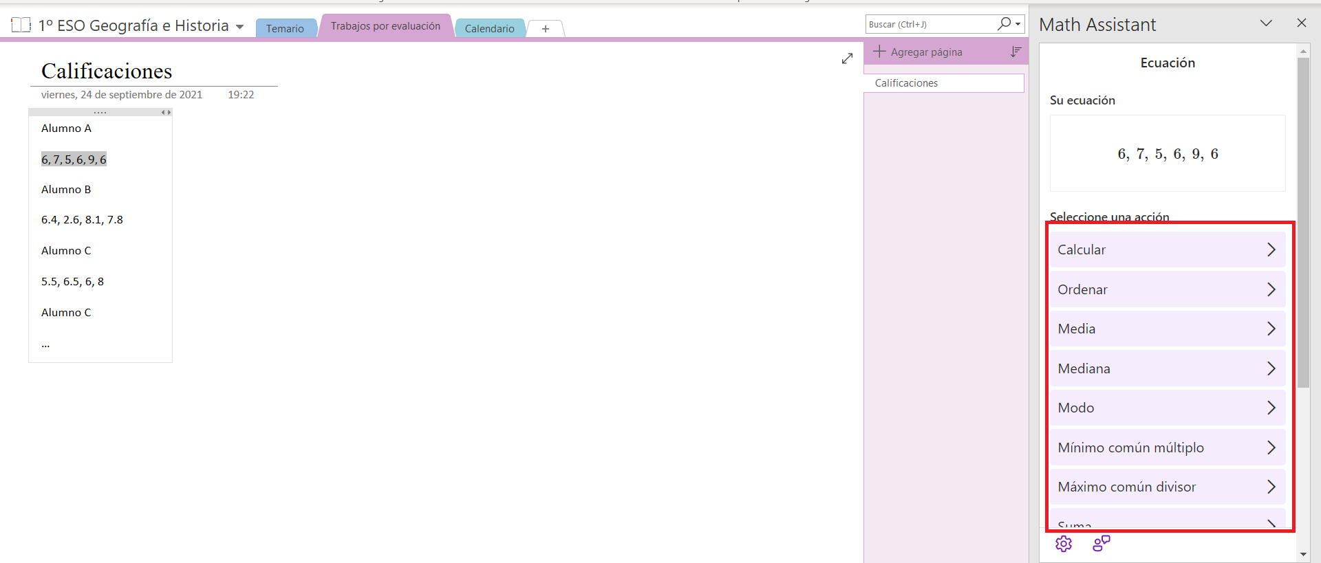 2. OneNote: creación de portfolio digital para el alumnado ...